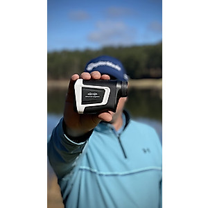 Snake Eyes L6 Slope Laser Golf Rangefinder, Lightweight, 700 Yard Range, Vibration Lock, Slope On/Off Switch, 6X Magnification, Flagpole Scanning