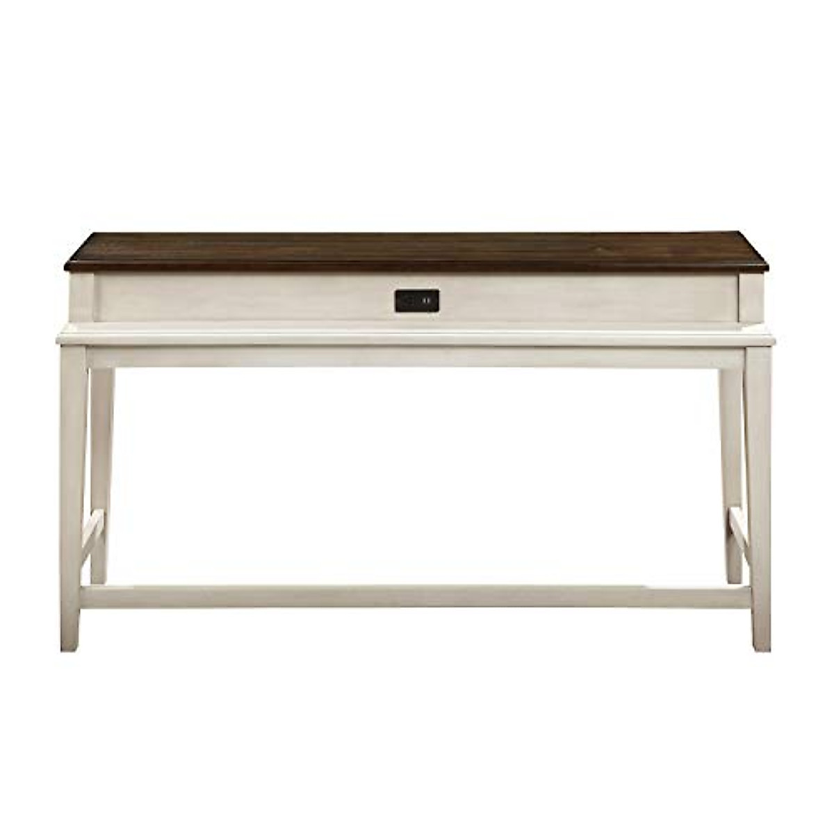 Lexicon Amelia 4-Piece Counter Height Dining Set, Antique White