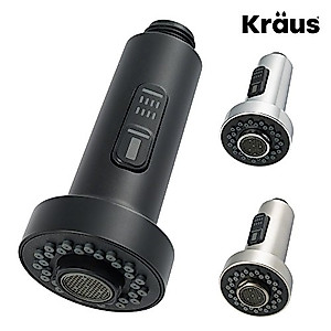 Kraus KFS-1MB Dual Function Kitchen Faucet Sprayer, Black