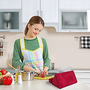 Ideas In Life iPad Pillow Holder Stand for Lap - Tablet Pillow for iPad - Universal Phone and Tablet Sofa Can Be Used on Floor, Desk, Chair, Couch - Black Color