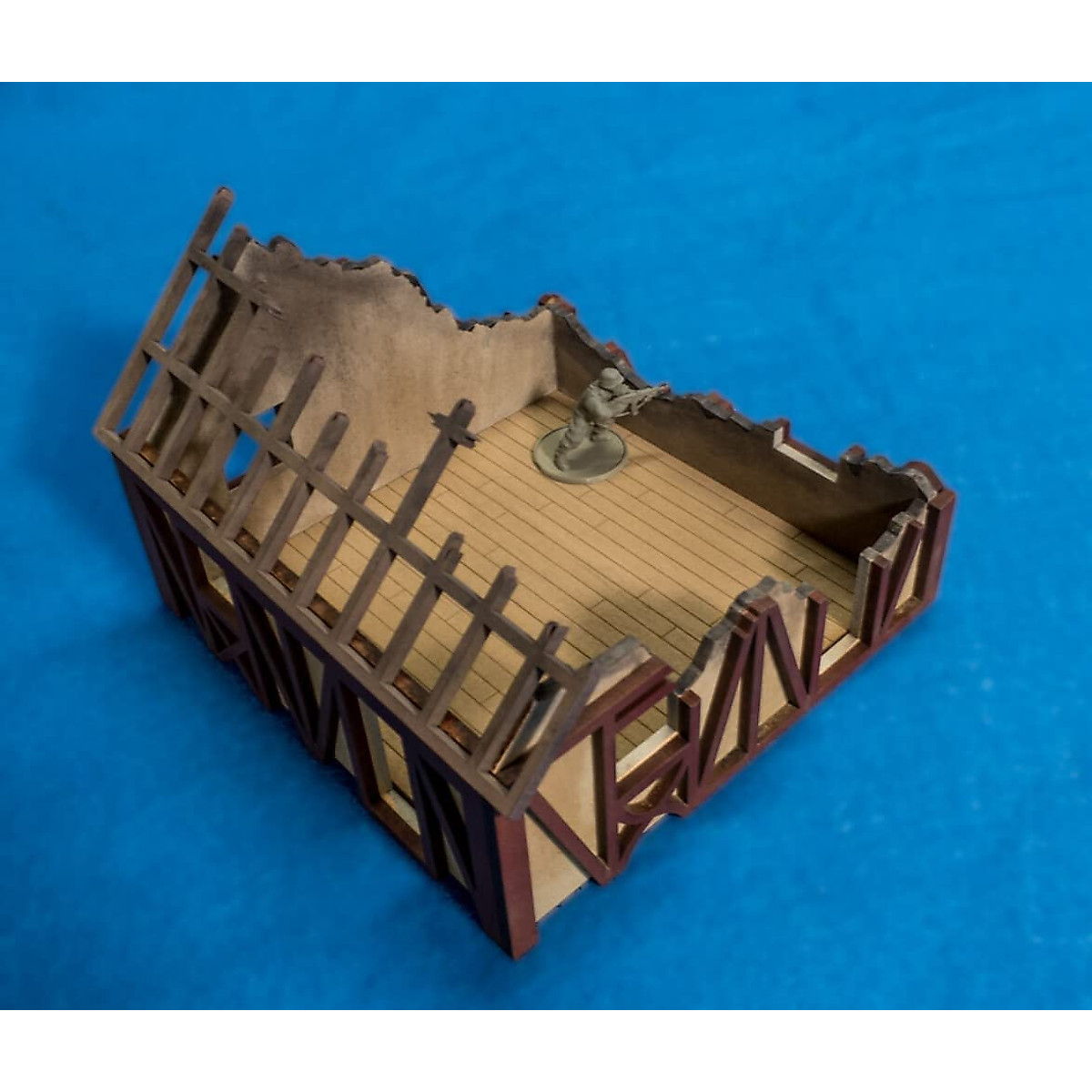 GameCraft Miniatures 28mm Small Half Timber House - 28MMDF550