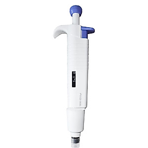 AMTAST Fully Autoclavable Pipettor Lab Micropipette Single Channel Pipette Adjustable Volume Pipette Micro Pipettes AMT-YA10