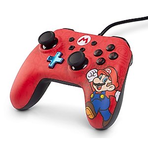 PowerA Wired Controller for Nintendo Switch - Mario, Gamepad, Game controller, Wired controller, Officially licensed