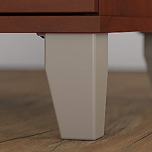 Bush Furniture WC81728 Office Desk with Drawers, 60W, Hansen Cherry