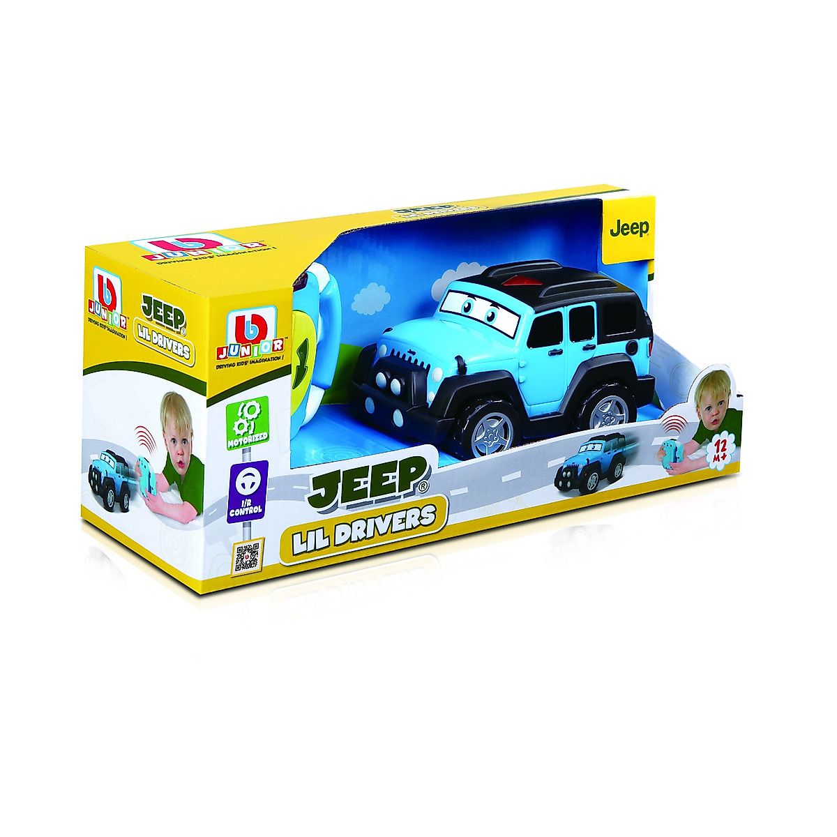 BB Junior Play & Go Lil Drivers IR Jeep Wrangler Unlimited Vehicle