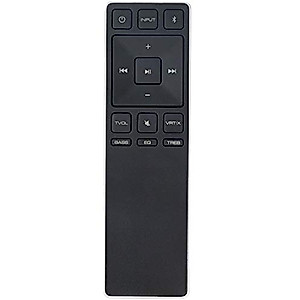 XRS321N-F Remote Control Replacement Compatible with Vizio SoundBar 2.0 Channel Sound Bar SB3220n-F6 SB2020n-G6 SB362An-F6 SB362An-F6E SB2020N-H6 SB362An-F46 SB2020N-G6M SB362An-F6B