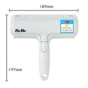 Nado Care Pet Hair Remover - Lint Roller - Self Cleaning Dog & Cat Fur Remover - Remove Dog, Cat Hair from Furniture, Carpets, Bedding, Clothing, Couch, Car Seat