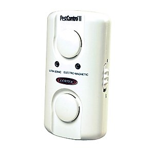 PestContro Ultrasonic Electromagnetic Pest Repeller, Indoor Plug-in Non-Lethal Insect and Rodent Control, Twin Speaker Design, Sweep Sound Technology, Use in Kitchen Cellar Office Garage Shed Attic