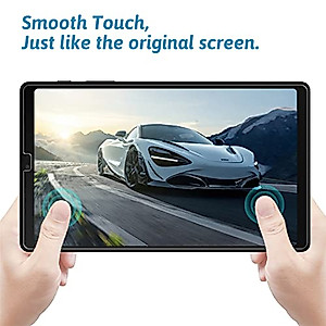 GOZOPO Screen Protector for Samsung Galaxy Tab A7 Lite (8.7 Inch)[Scratch Resistant] SM-T220/T225 Tempered Glass Film - 2-Pack