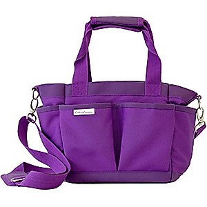 Gemini Twin-Function Cutter & Embosser Crafter's Companion Junior Jnr Portable Die Cutting and Embossing Machine, White & Tote Bag, Purple