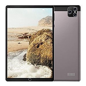 HD 8-inch Tablet Android 5.1 System Display 8-core Processor 1GB Ram and 16GB ROM 4000mah Built-in WiFi Bluetooth Voice Call Learning Writing Tablet 1Pcs (Gray)