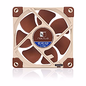Noctua NF-A8 ULN, Ultra Quiet Silent Fan, 3-Pin (80mm, Brown)