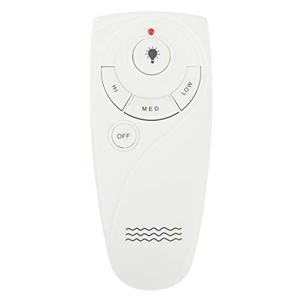 White UC7083T Replaced Remote Control fit for Hampton Bay UC7083T Ceiling Fan Wireless Single Light