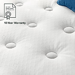 Zinus 12 Inch Comfort Essential Pocket Spring Hybrid Mattress/Pressure Relieving Support/CertiPUR-US Certified/Mattress-in-a-Box, Full
