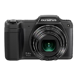 Olympus Stylus SZ-15 Digital Camera with 24x Optical Zoom and 3-Inch LCD (Black) (Old Model)