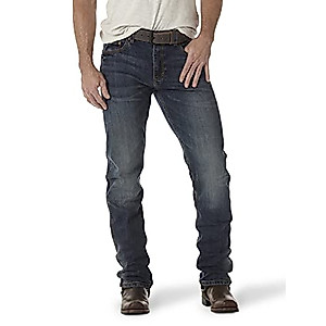 Wrangler Men's Retro Slim Fit Straight Leg Jean, Bozeman, 32W x 32L
