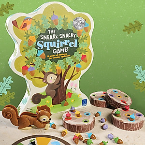 Educational Insights The Sneaky, Snacky Squirrel Game For Preschoolers & Toddlers, Game For Boys & Girls, Ages 3+ In Frustration Free Packaging