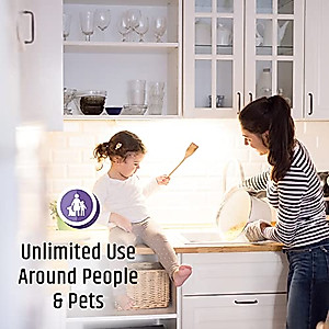 Brilli Wellness Lighting 20755-000 Bright Clean Antimicrobial Under Cabinet LED Light Fixture, 24", White