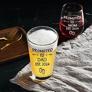 JERIO New Parents Gift Est 2023, Gifts for Mom & Dad Baby Shower, First Time Mommy & Daddy to Be, Perfect Present for Mother’s Day, Father’s Day, Baby Shower, Pregnancy