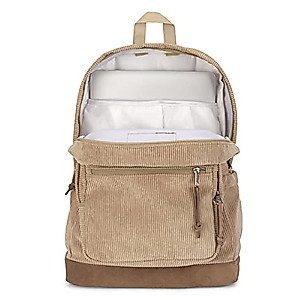 JanSport Right Pack Expressions Backpack - Travel, Work, or Laptop Bookbag - Curry Corduroy