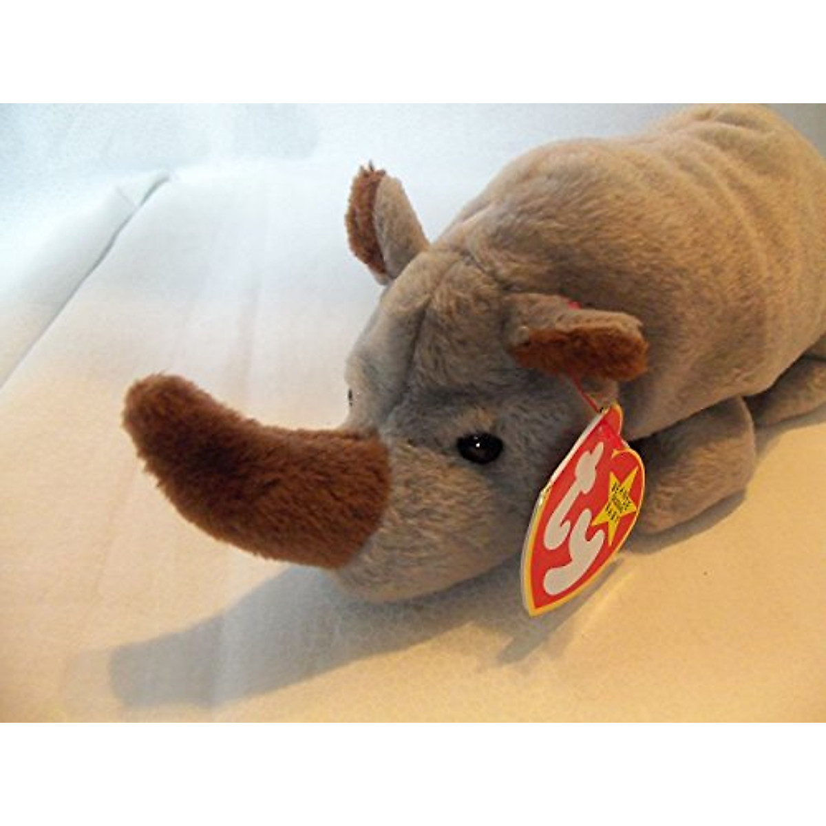 TY Beanie Babies Rhino SPIKE 5th Generation New w/ Tag ,#G14E6GE4R-GE 4-TEW6W228872