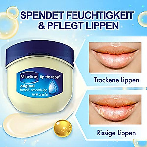 Vaseline Lip Therapy Original | Vaseline Lip Therapy Mini (Original, 2 Pack)