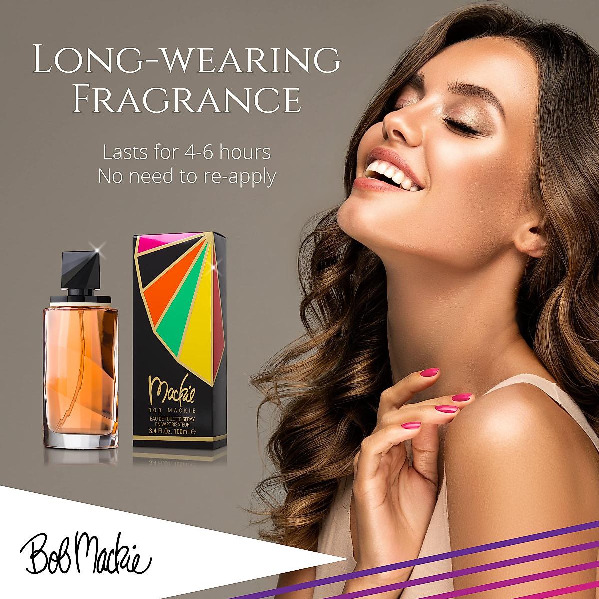 Mackie by Bob Mackie for Women, Eau De Toilette Spray, 1-Ounce