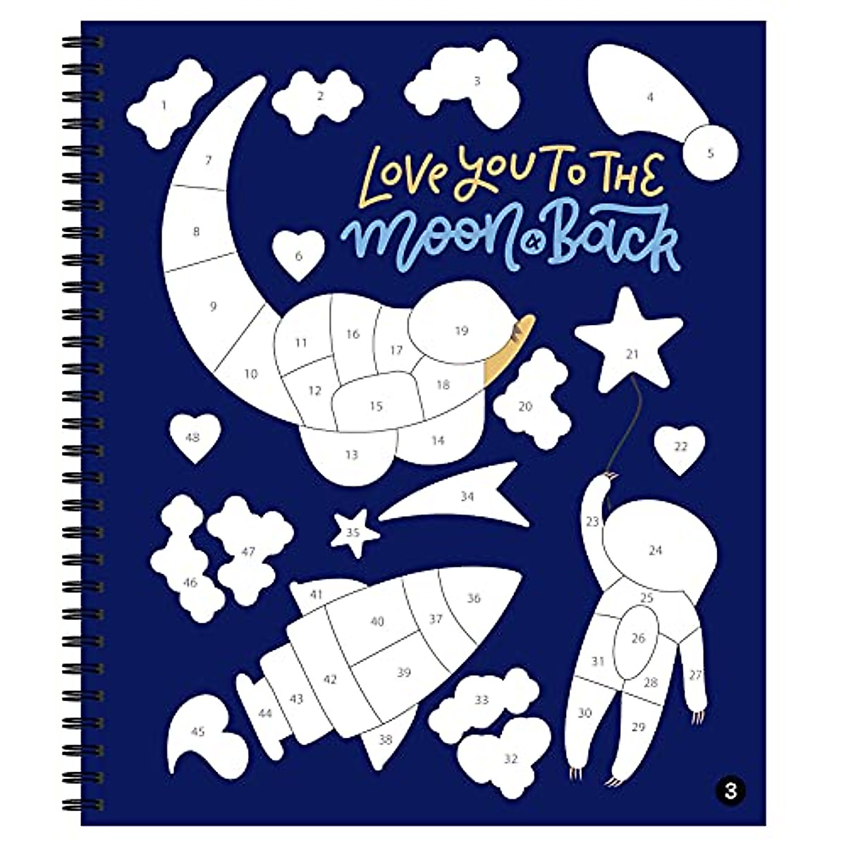 Brain Games - Sticker by Number: Valentine's Day