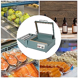 Commercial Heat Shrink Wrap Sealing Machine, Commercial L-Bar Sealer Film Packing Machine Sealing Size 19x13 Inches For Market Store 110V