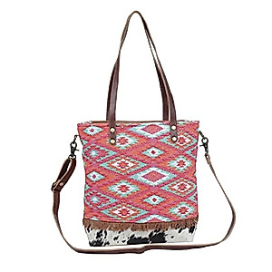 Myra Bag Pink Charm Tote Bag S-4718