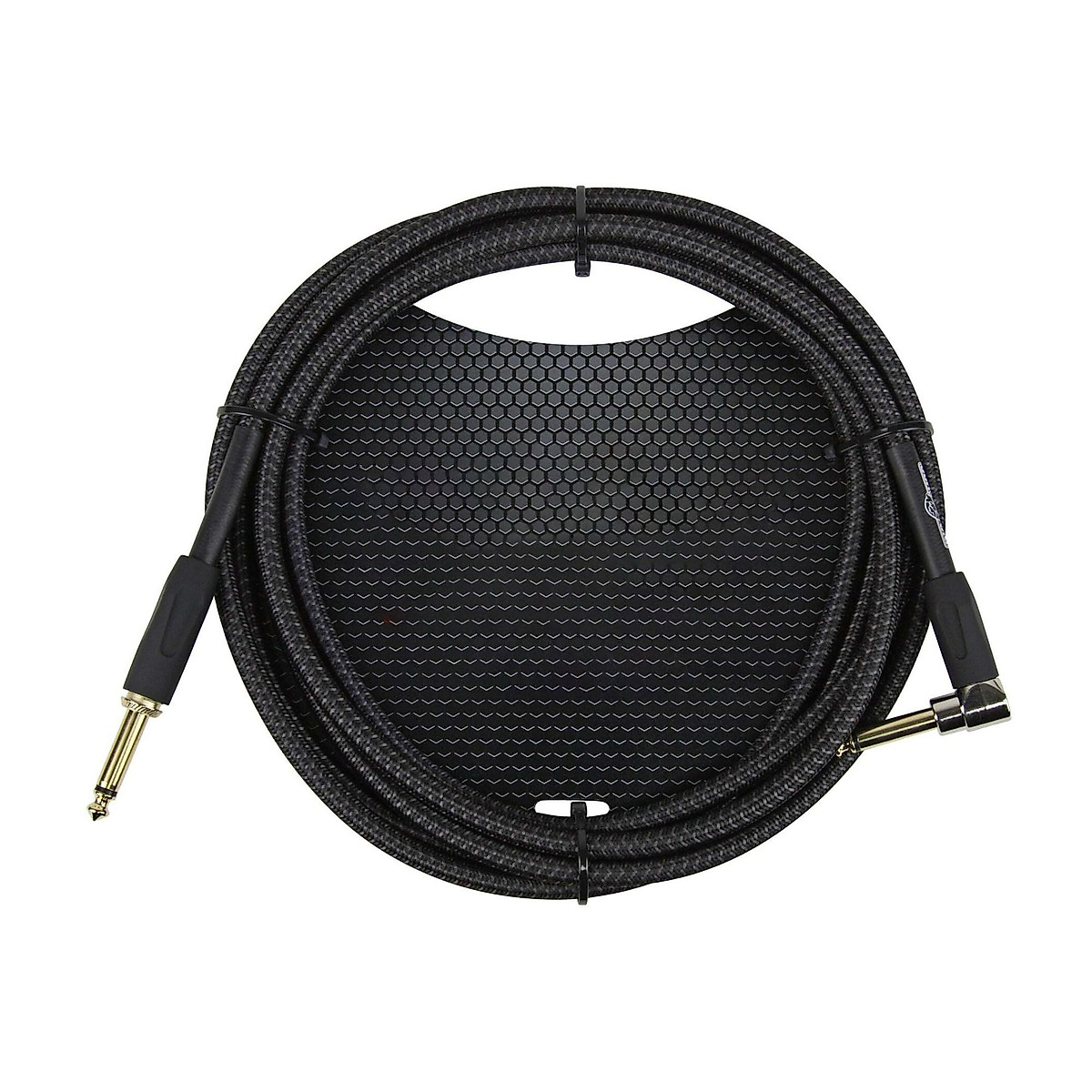 Ibanez GSR206BWNF 6-String Bass Guitar (Walnut Flat Finish) Bundle with Bass Combo Amplifier (Black) and Black Woven Right Angle Instrument Cable (10-Feet) (3 Items)