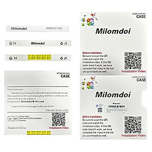 Milomdoi [10 in 1 for iPhone 14 Pro Max Case Clear with 3 Pack Screen Protector Accessories 3 Pack Camera Lens Cover Protective Slim Thin Cute Phone Cases Funda Suitable with MagSafe Women Men