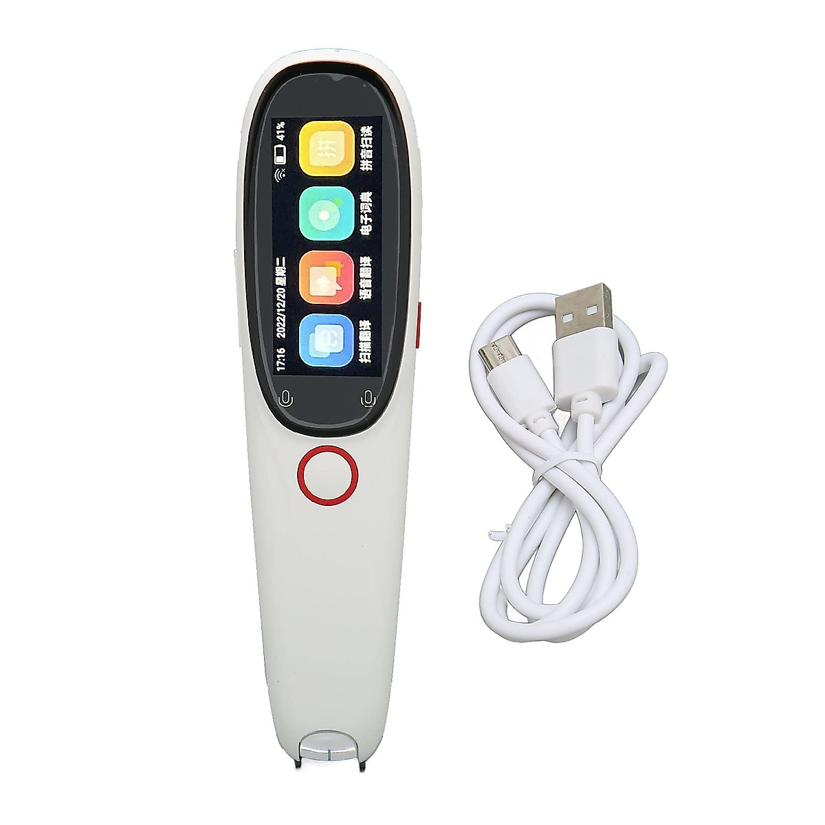 Language Translator Device Scanner Pen, Text to Speech Device 3.0in 134 Languages Portable Voice Translation Device for Language Learners Business Travel