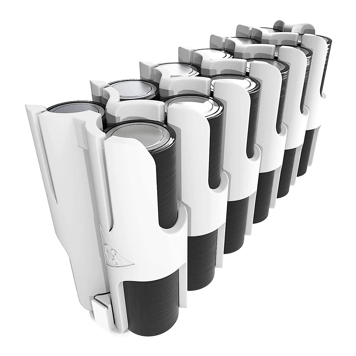 East Brooklyn Labs RadCad Battery Charger and Caddy Drop in The Caddy and Begin Charging Charges 12 AA Rechargeable Batteries Compatible with Most Caddies