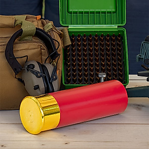 Wild Shot Deluxe Gun Cleaning Kit with Shotgun Shell-Shaped Storage Case, Cleaning Tools to Effectively Maintain Handguns, Shotguns and Rifles