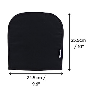 French Press Cozy Cover Insulated in Black - French Press Warmer Koozie Insulator Designed to Keep your Coffee Warmer for Longer - Cafetiere Cover Coffee Press Pot Cosy for Multiple Sizes