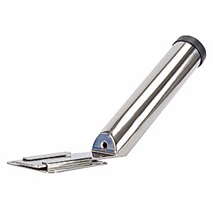 Amarine Made Set of 2 Stainless Steel Slide Mount Removable Fishing Rod Holder