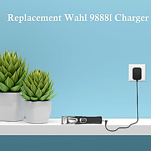 for Wahl Trimmer Charger 4V Power Cord for Wahl 9818 9818L 9888L 9916D 9918D 9685 Groomer Clipper 9854-600 9855 79600-2101 S004mu0400090