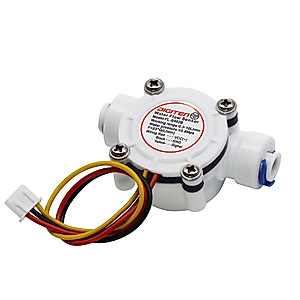 DIGITEN Water Flow Control LCD Display+G1/4" Flow Sensor Meter+12V G1/4" Solenoid Valve 0.02-0.8Mpa
