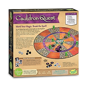 Peaceable Kingdom Cauldron Quest Cooperative Potions and Spells Game for Kids