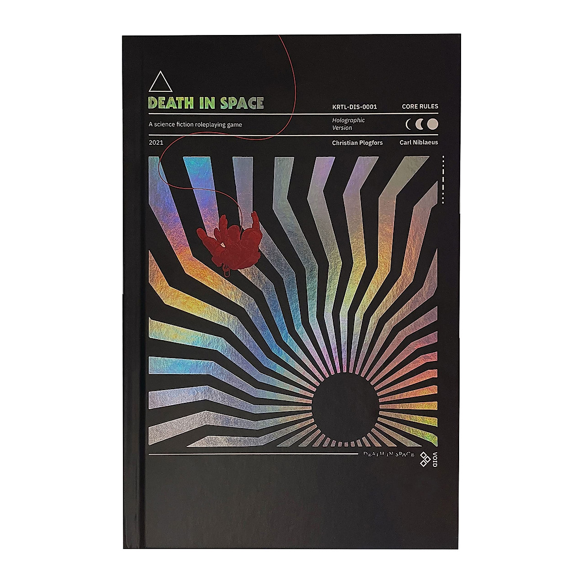 Free League Publishing Death in Space RPG - Hardcover Book - Future Space Role Playing Game, Multicolor