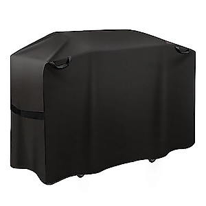 Arcedo Griddle Cover for Blackstone 28 Inch ProSeries, 60 inch Grill Cover for Griddle Cooking Station with Hood, Weather Resistant Outdoor Heavy Duty Waterproof Flat Top Gas Grill Cover, Black