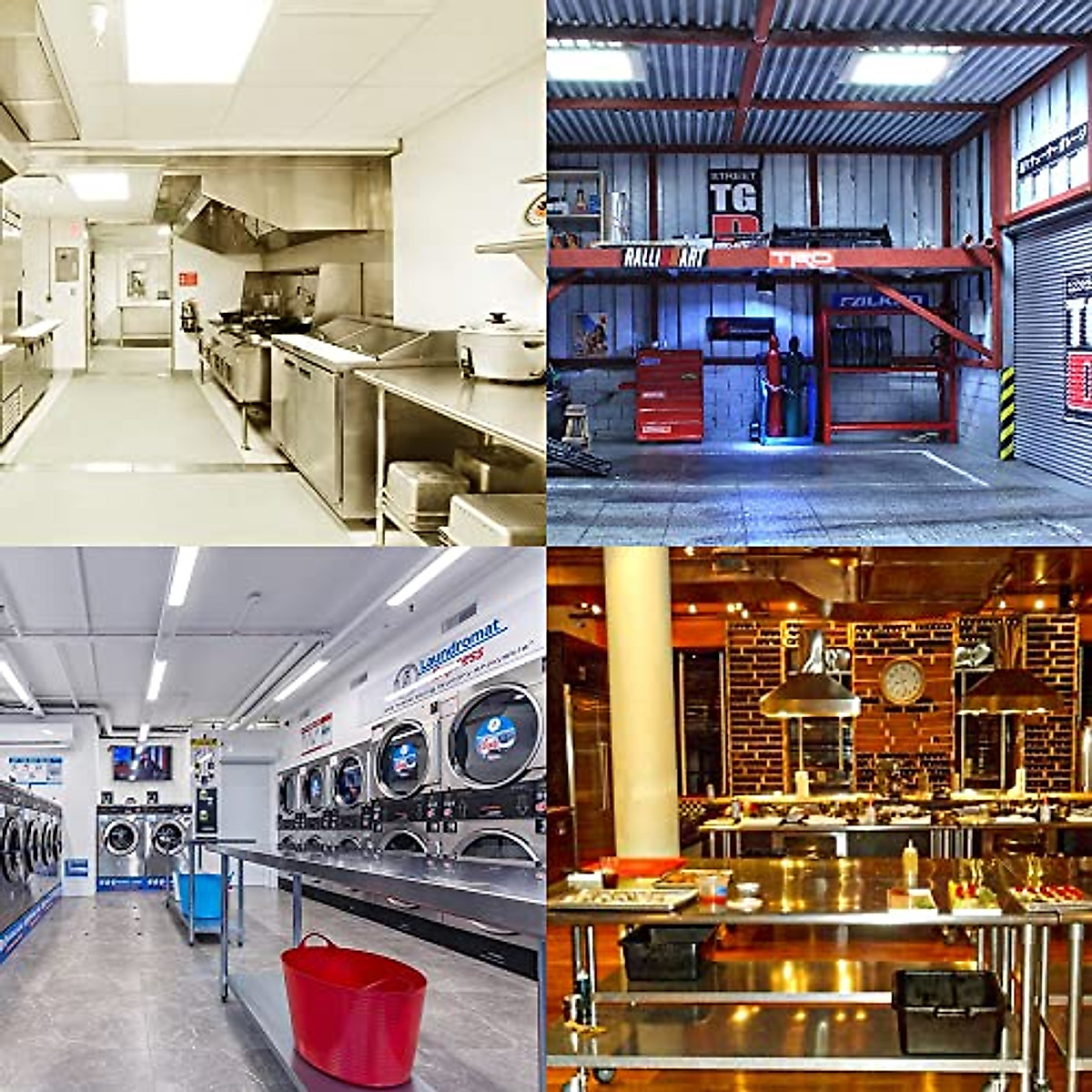 BIEAMA 18 x 24 Inches Stainless Steel Prep Work Table NSF with Adjustable Under Shelf, Commercial Worktable Restaurant, Home and Hotel