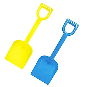 Garneck Beach Toys Snow Toys 2Pcs Kids Beach Sand Shovel Toys Gardening Tools Plastic Spade for Backyard Garden Sand Snow Outdoor Beach Toys Slushie Machine