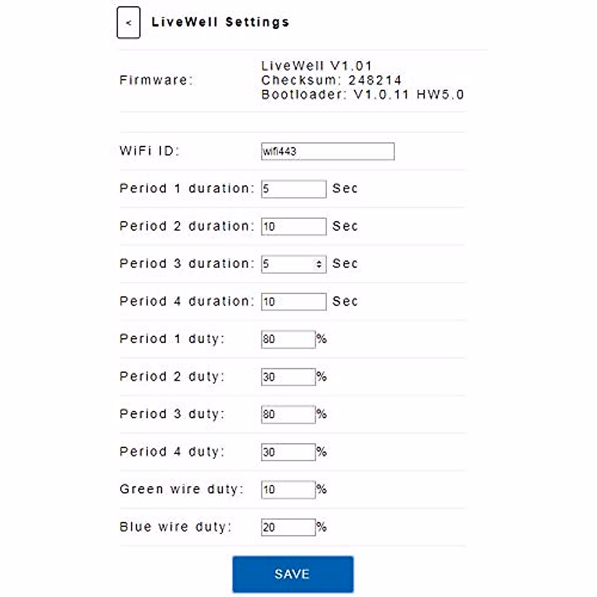 Livewell Aerator Automatic Cycling Pump Timer with Variable Output