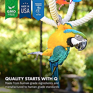 HealthyGut™ Avian Probiotics Dietary Supplement for Parrots, All-Natural Digestive System Formula (120 Servings)