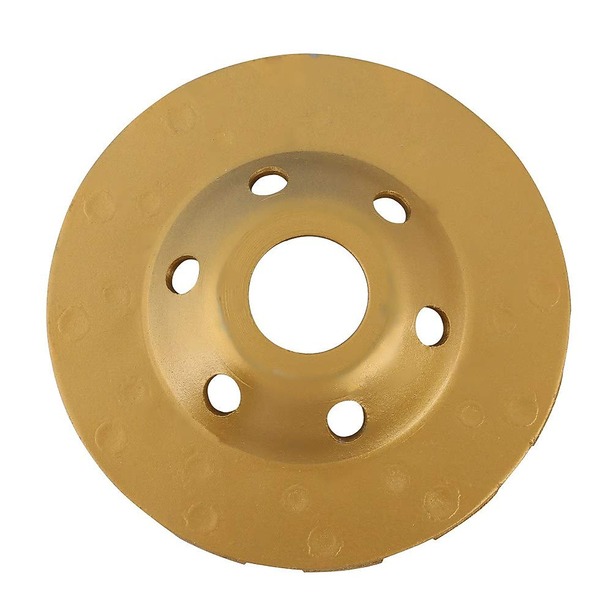Diamond Grinding Cup Wheel Disc, 10cm Diamond Segment Grinding Wheel Disc 6 Holes, 10cm Outer Diameter and 1.6cm Inner Grinding Wheel for Marble Concrete Stone