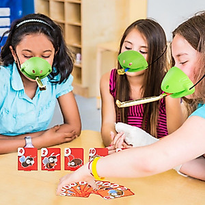 LOMIMOS 2PCS Catch Bugs Game,Chameleon Tongue Family Board Tabletop Memory Interaction Educational Game for Kid Ages 4-10 Halloween Christmas Birthday Party Gift