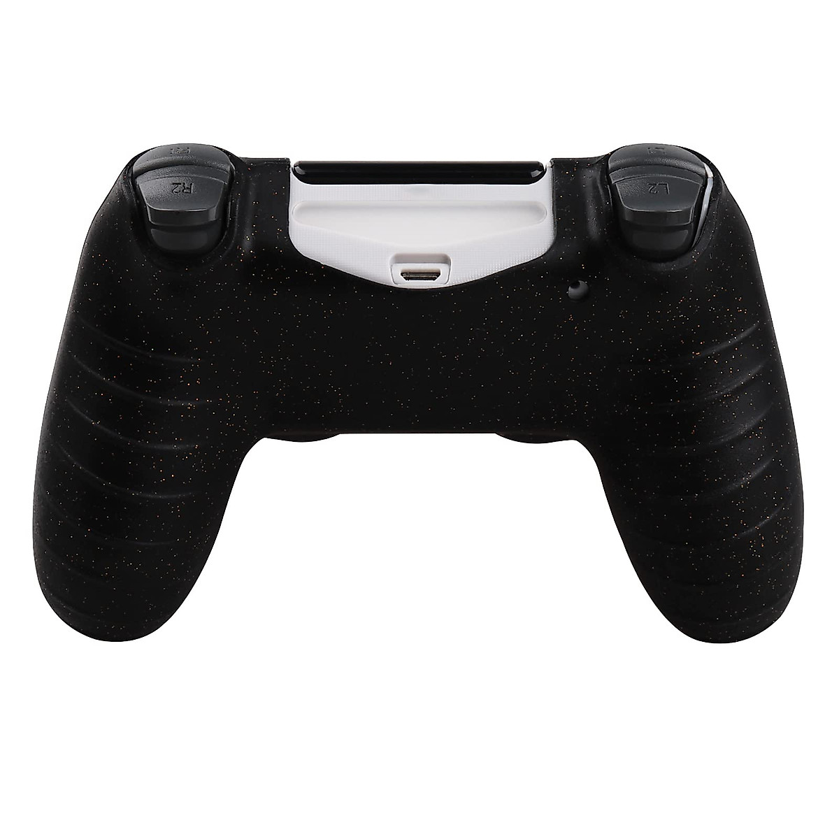 ROTOMOON Glitter Silicone Controller Skins for PS4 with 8 Thumb Grips, Sweat-Proof Anti-Slip Controller Cover Skin Protector Compatible with Playstation 4 Slim/Pro Controller…