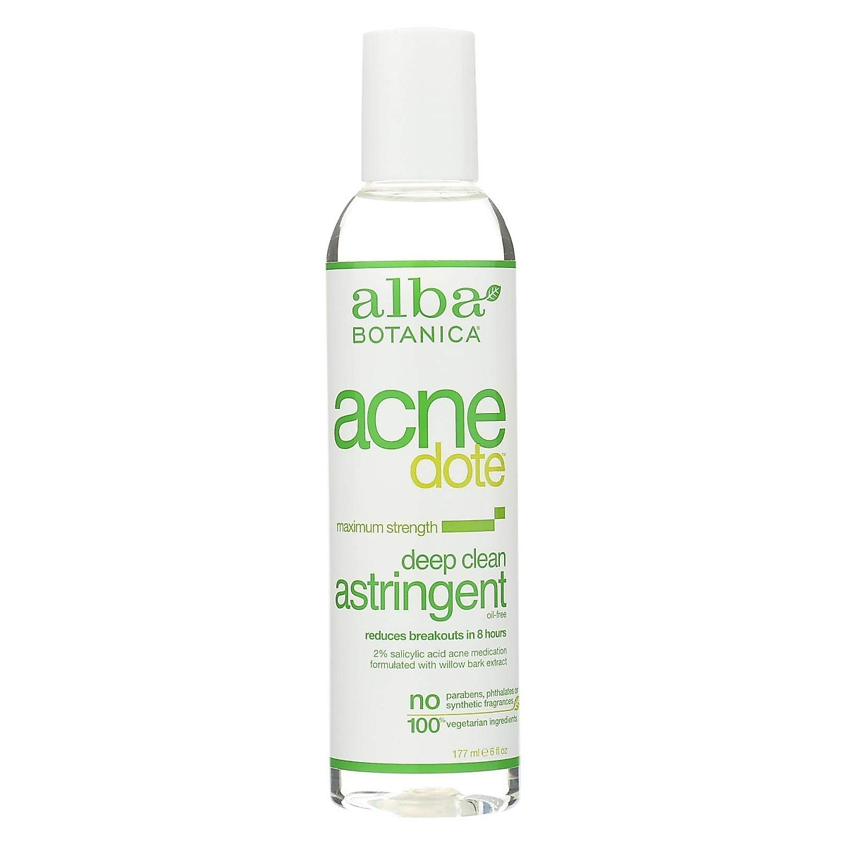 Alba Botanica Acnedote deep clean astringent,6 oz